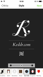 Notegraphy: красивые логотипы